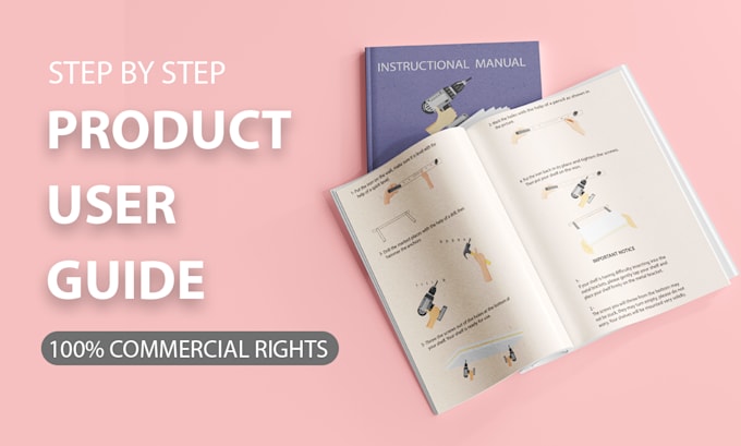 Conception étape par étape guide d'utilisation du produit