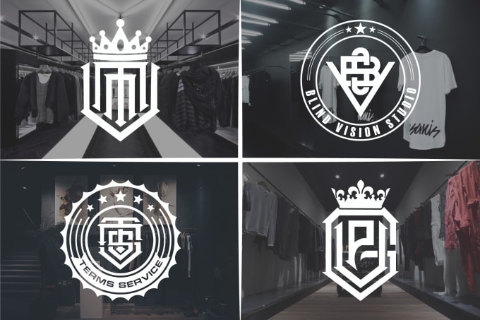 Do monogram fashion initial letters streetwear clothing logo by ...