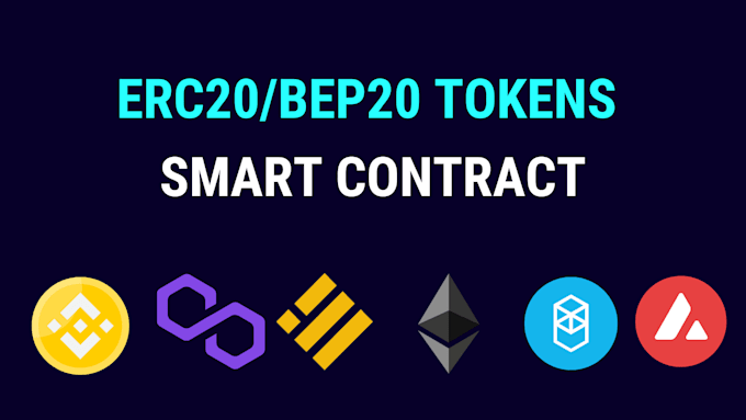 Create custom erc20, bep20, polygon, avalanche, fantom token smart ...