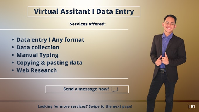 Be your virtual assistant offering digital services by Davem_13 | Fiverr