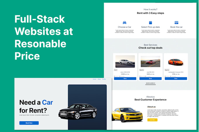 Make a stunning web app using react by Pradeepkundekar | Fiverr