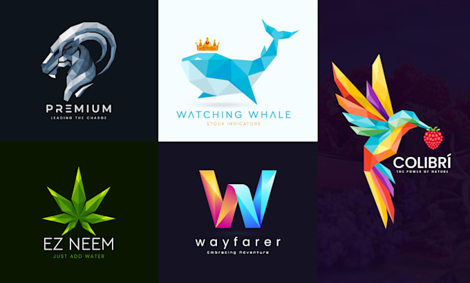 Design a unique low polygonal logo design within 24hrs by Hassan0310 ...