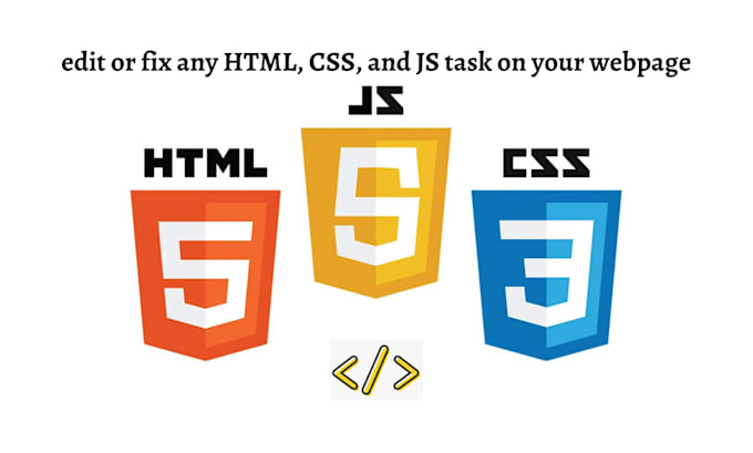Edit or fix any html, css, and js task on your webpage by Raahul_patil ...