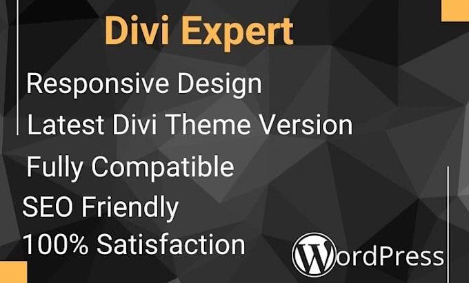 Design your wordpress website with divi theme and divi builder by Web_vibez | Fiverr