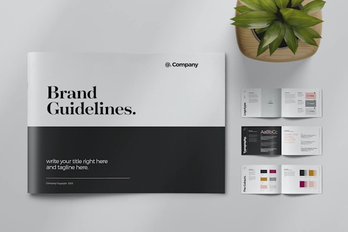 Design professional brand style guide or brand identity by Mokusart ...