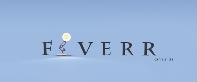 Make you a custom pixar lamp intro by Abbystupid | Fiverr
