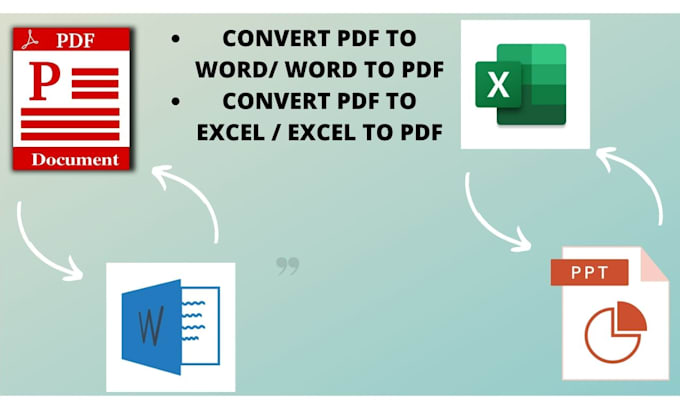 Convert word to pdf file and pdf to word file by Emannoor22 | Fiverr