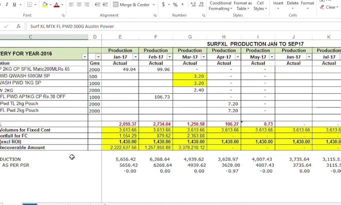 Do excel work, scan images to excel conversions etc by Basmaentry | Fiverr