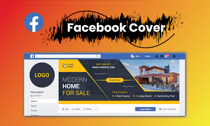 Design facebook cover and other social media headers by D9_design | Fiverr