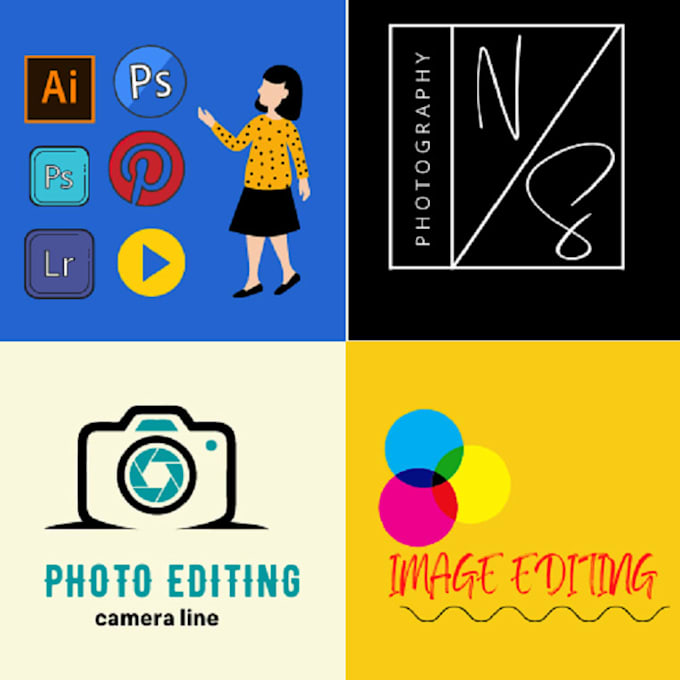 Design an artistic logo, photo editing photoshop portraits by ...