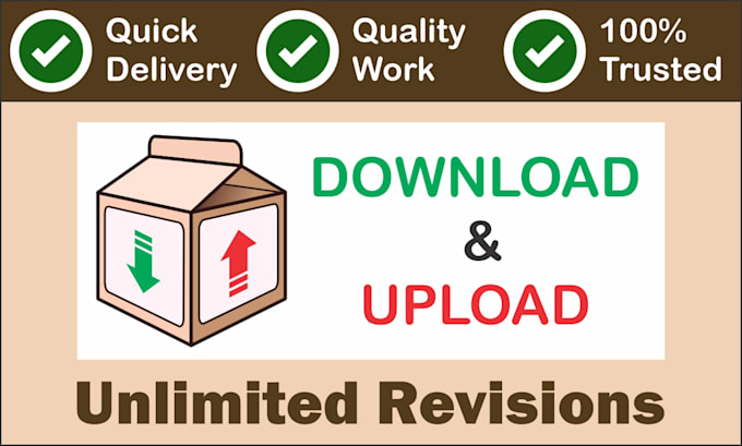 Download and upload your important files by Sandip_gajjar | Fiverr