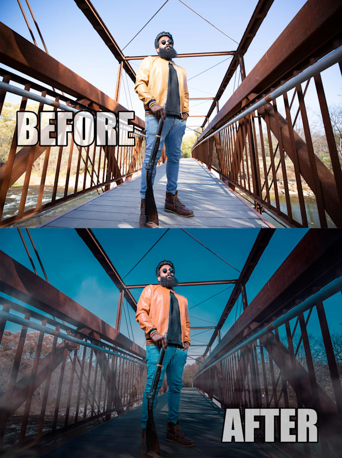 Do cinematic color grading and photo retouching by Shahande | Fiverr