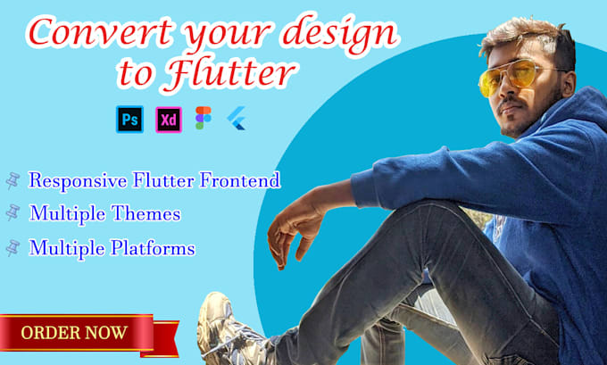 Convert Xd Figma Sketch Psd To Responsive Flutter Ui By Danusha00 Fiverr