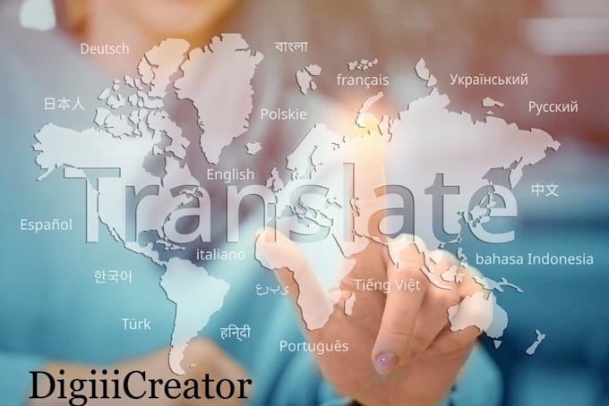 Really good at translation in all international languages by ...