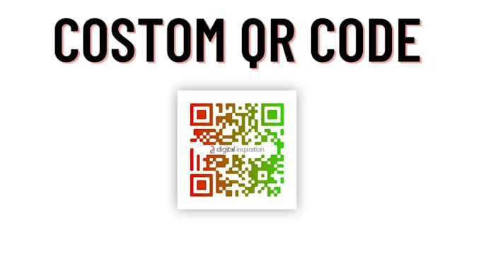 Create costom qr code for you by Sameerkumar988 | Fiverr