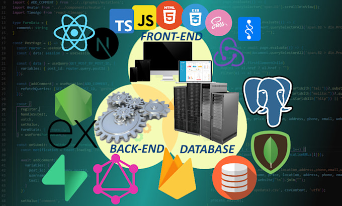 Be your full stack web developer using react, node, js by Israel_b | Fiverr