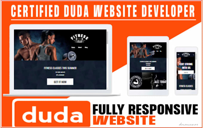 Create duda website and landing page with duda website builder by Dmanowar | Fiverr