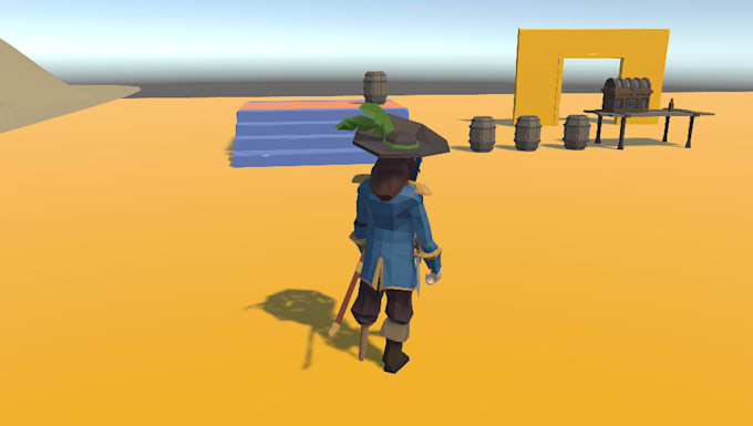 Develop a 2d or 3d prototype of your game in unity by Manutrilla | Fiverr