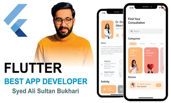 Develop beautiful android and ios applications using flutter by ...