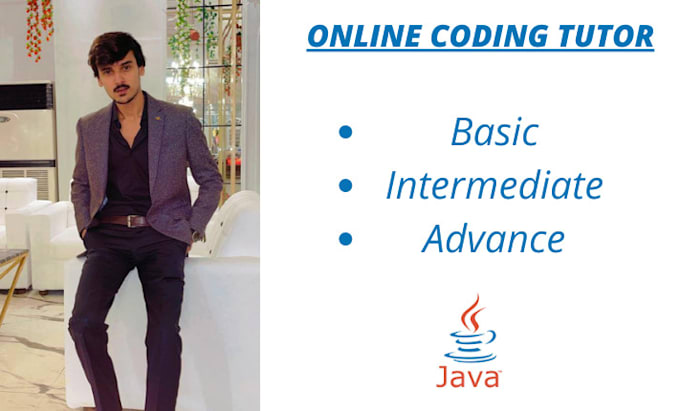 Teach java programming as private tutor by Huzaifaak1 | Fiverr
