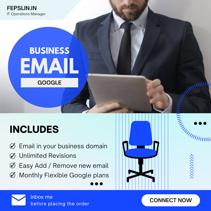 Setup an business email with your domain for free by Fepslin | Fiverr