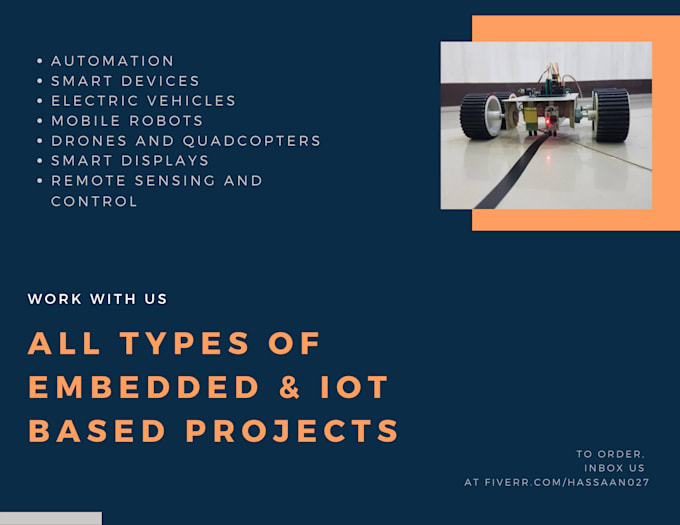Develop iot and embedded products for you by Hassaan027 | Fiverr