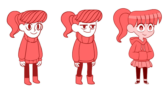 Create 2d animated adobe character animator puppets by Sherrodmorris ...