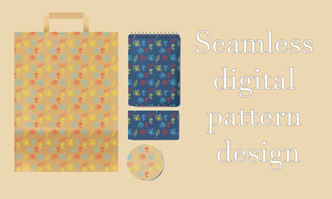 Create a seamless digital pattern design by Flaviussb | Fiverr