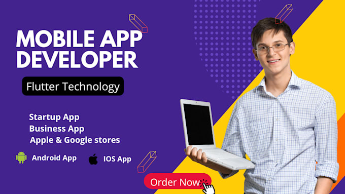 Develop ios and android app using flutter by Raoahsanaslam | Fiverr