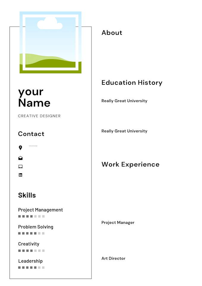 Design the great resumes and background removing by Jklmnb | Fiverr