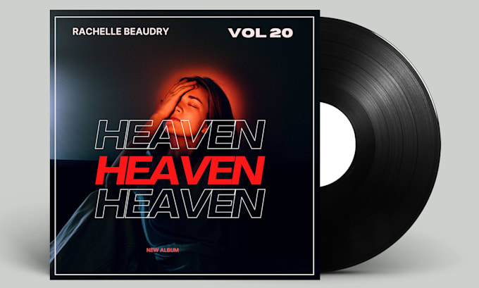 Design premium unique and attractive music single mixtape cover artwork ...