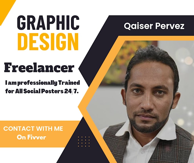 Professional create unique and eye catching graphic designs by ...