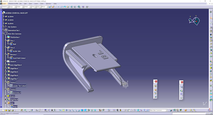 Create 3d models using catia v5 by J_dempster | Fiverr