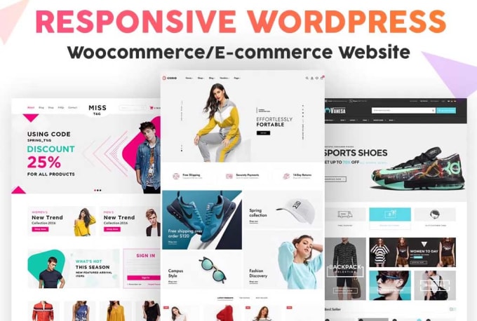 Create ecommerce website using woocommerce online store by Robzidev | Fiverr