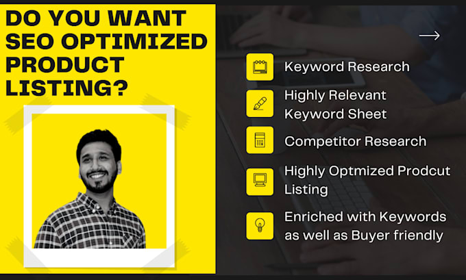 Write powerful seo optimized amazon product listing by Saifullah_ecom ... Write powerful seo optimized amazon product listing by Saifullah_ecom ...