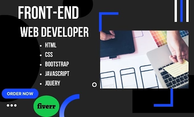 Be your frontend web developer in html css bootstrap by Kiranfatima17 ...