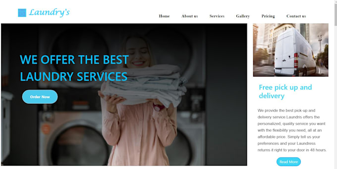 Develop clean and responsive website using html5 css bootstrap by ...
