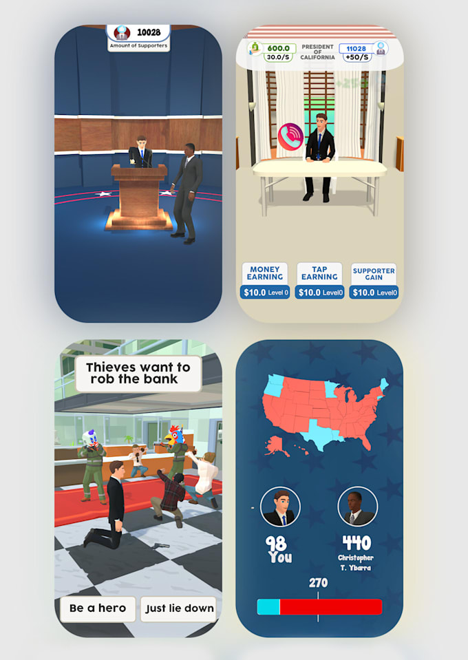 Make your arcade idle, hyper casual prototypes by Brsdnmz | Fiverr