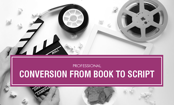 Convert your book into a script by Creedombooks | Fiverr