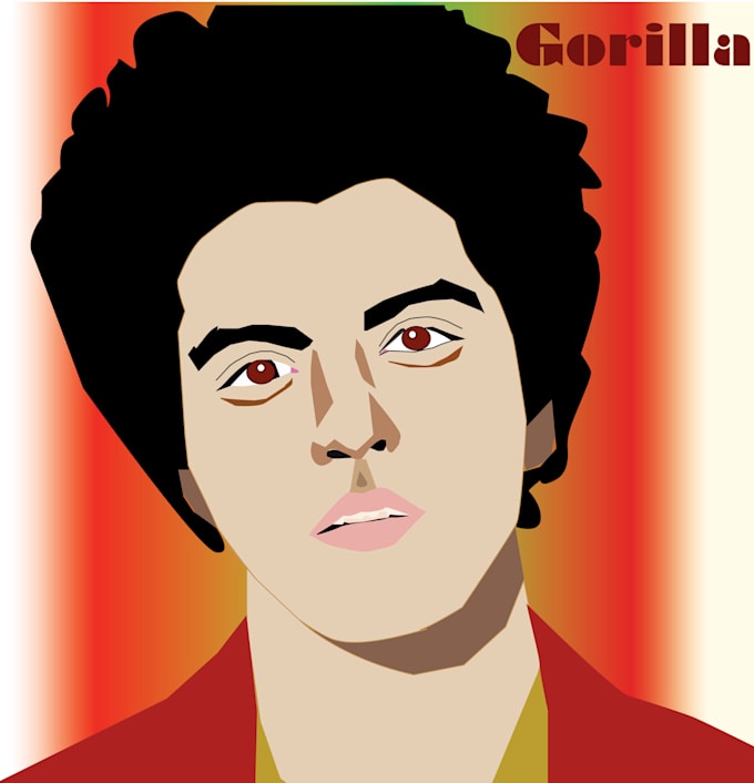 Draw a vector file of your favorite celebrity by Casiem | Fiverr