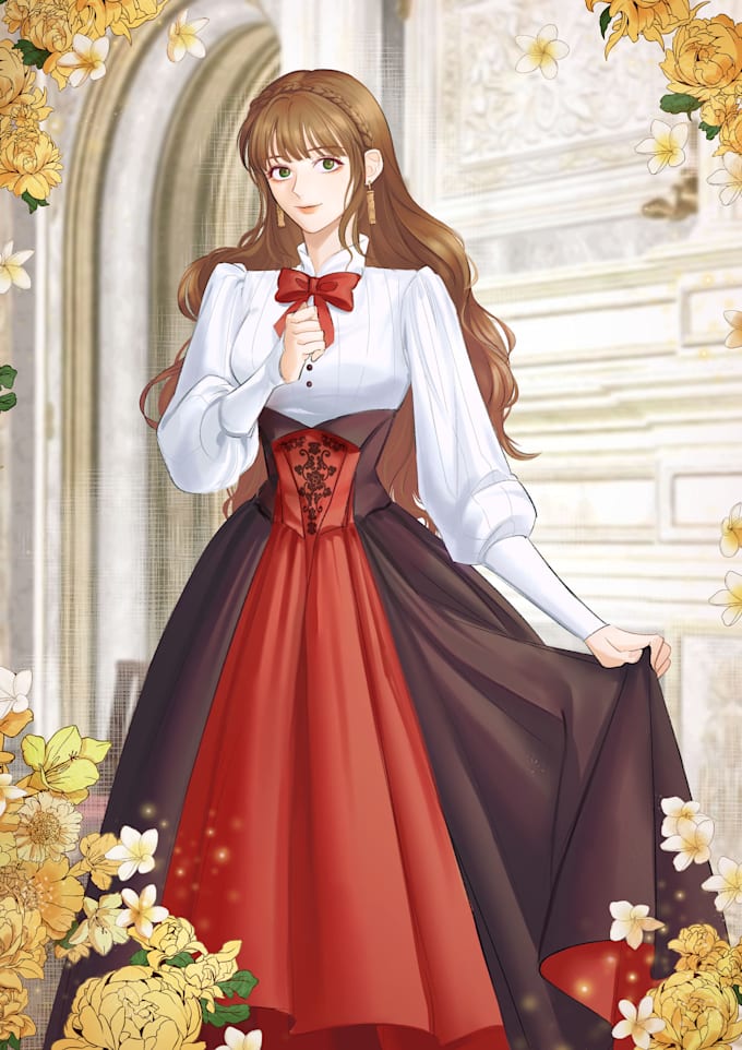 Draw illustration for your book, light novel, manga cover by Judy040716 ...