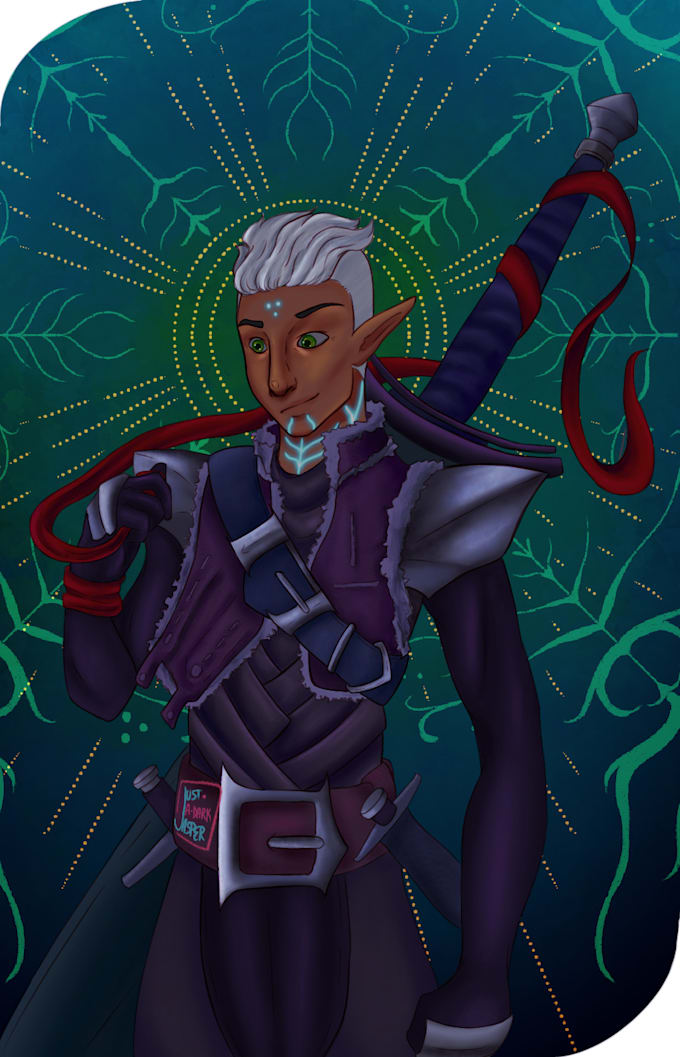 Create character art and fanart of any fandom by Justadarkjasper | Fiverr