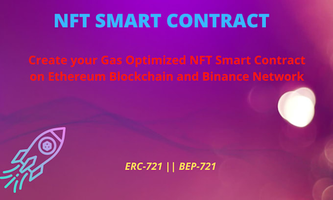 Create erc721 nft smart contracts with solidity by Danderic6ister | Fiverr