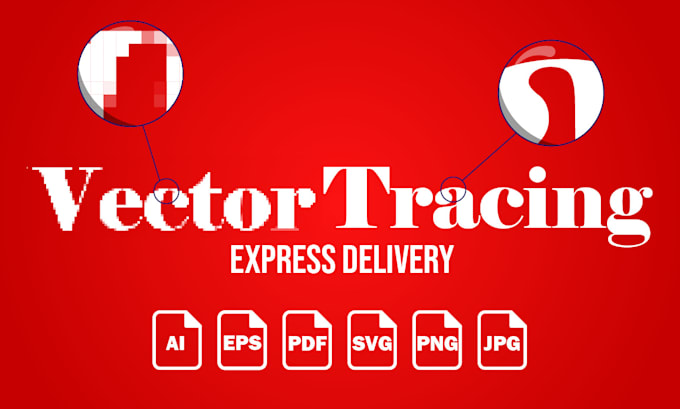 Vector tracing logo or image by Miguel_moreno12 | Fiverr