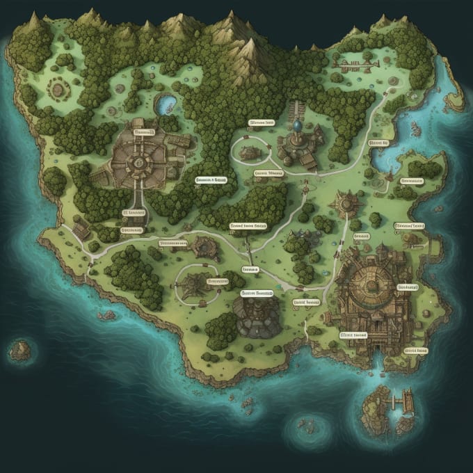 Draw rpg game and fantasy novel by Zholonismailov3 | Fiverr