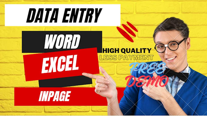 Do ms word excel data entry in professional way by Abdul_mutlib | Fiverr