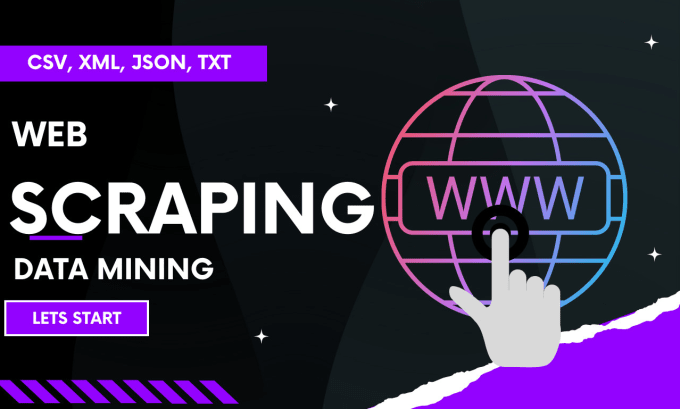 Do Python Scraping Data With Output Csv Xml Json And Txt Formats By