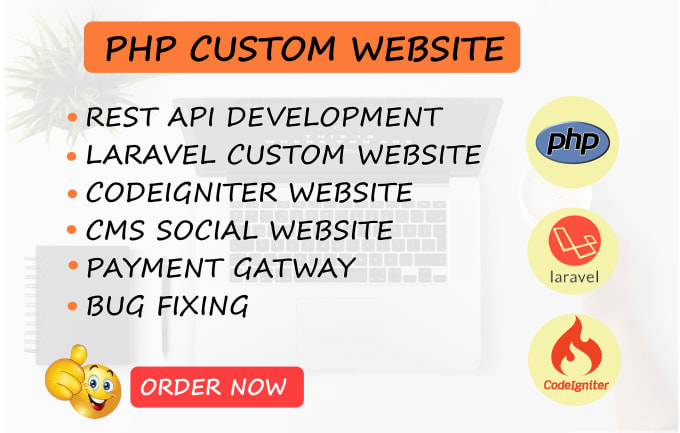 Fix bugs add feature develop php laravel codeigniter website by ... Fix bugs add feature develop php laravel codeigniter website by ...