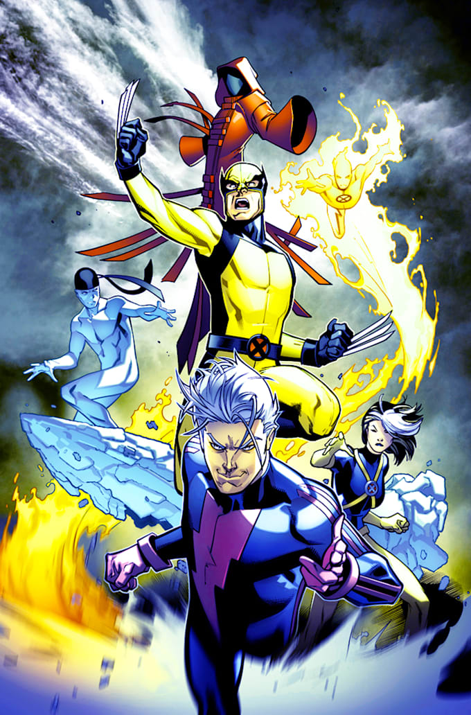 Create Comic Book Illustration By Hairleonster Fiverr 