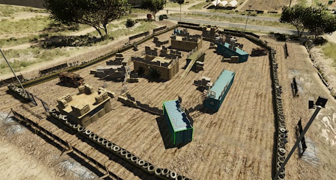 Paintball map gta v ymap custom style by Melyeli | Fiverr